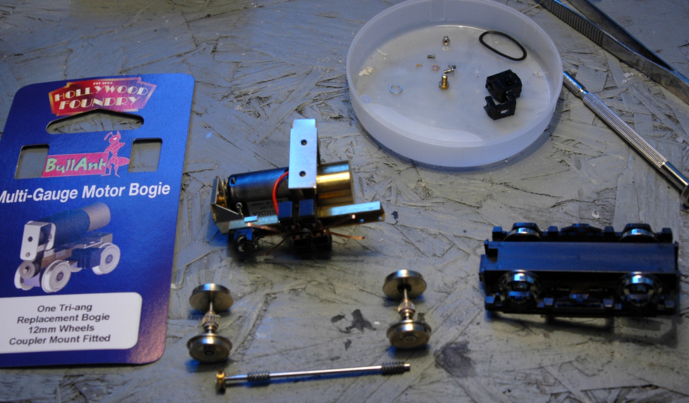 Hollywood motor bogie, changing the wheelbase. - Modelling Questions ...