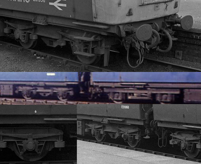 Class 124 DMU Trans Pennine Bogies 4mm Source - UK Prototype Questions ...